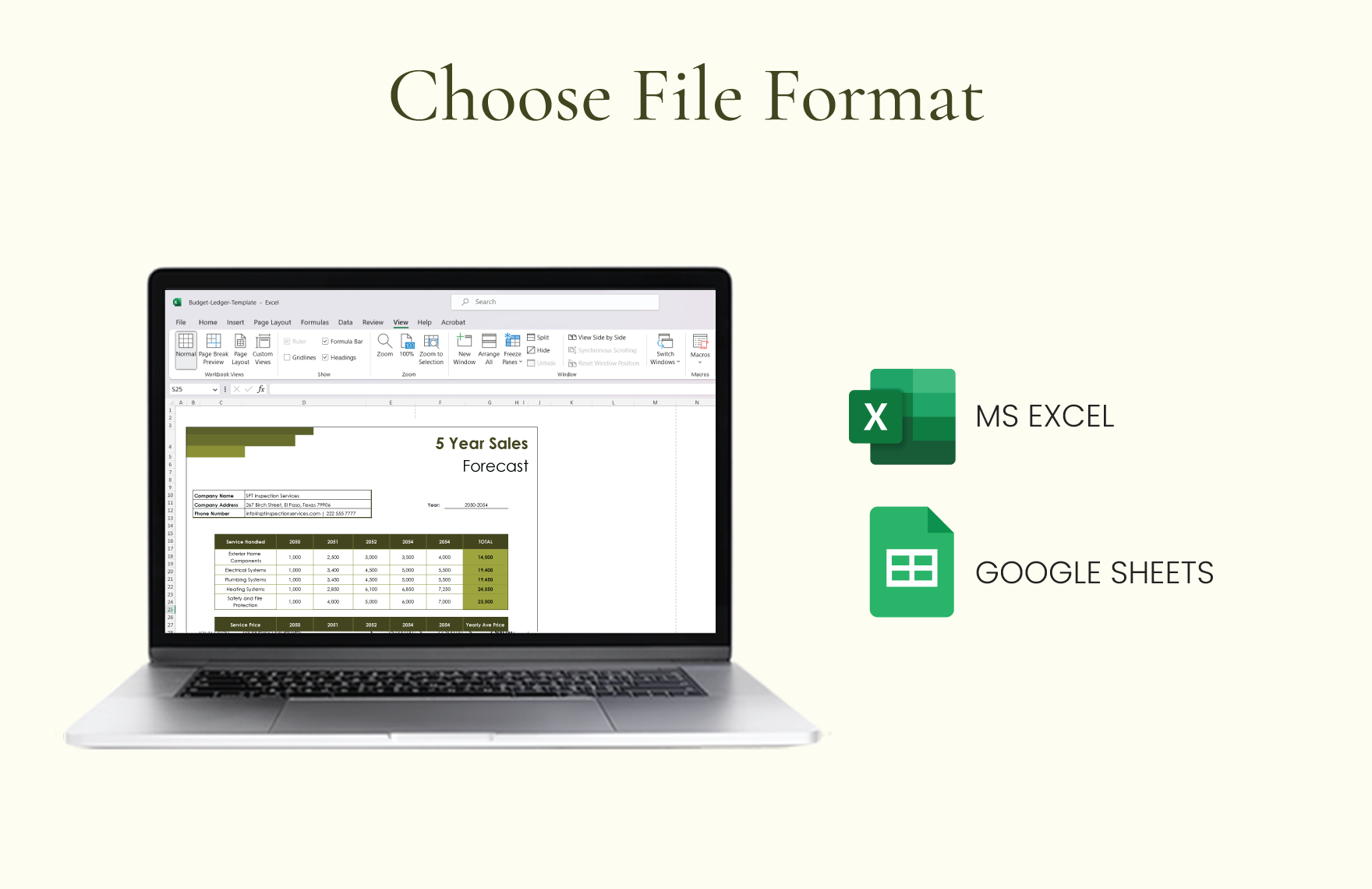 5-year Sales Forecast Template - Google Sheets, Excel | Template.net