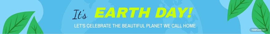 Earth Day Website Banner - EPS, Illustrator, JPG, PSD, PNG, SVG ...