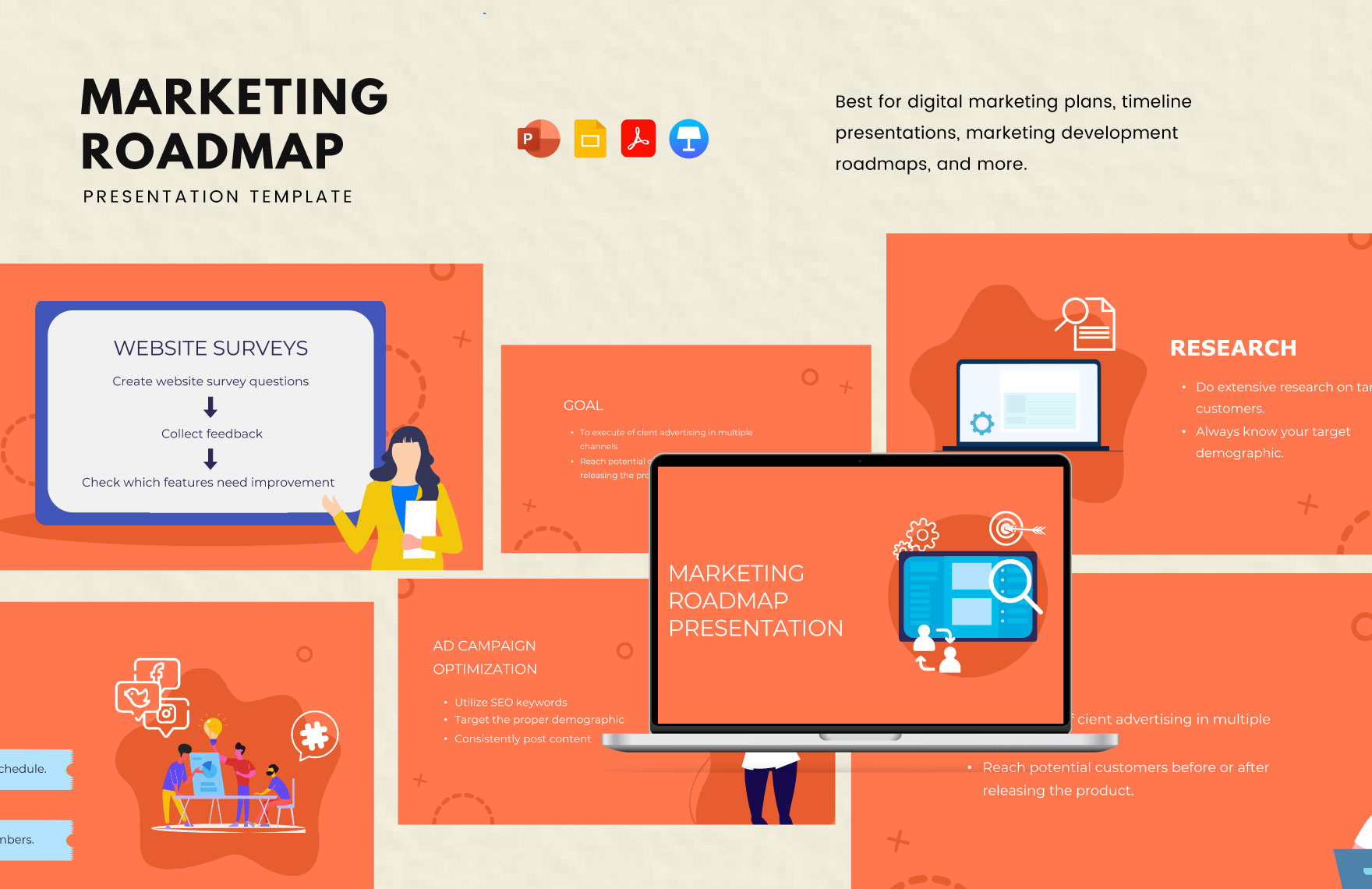 Editable Roadmap Presentation Templates In PowerPoint To Download