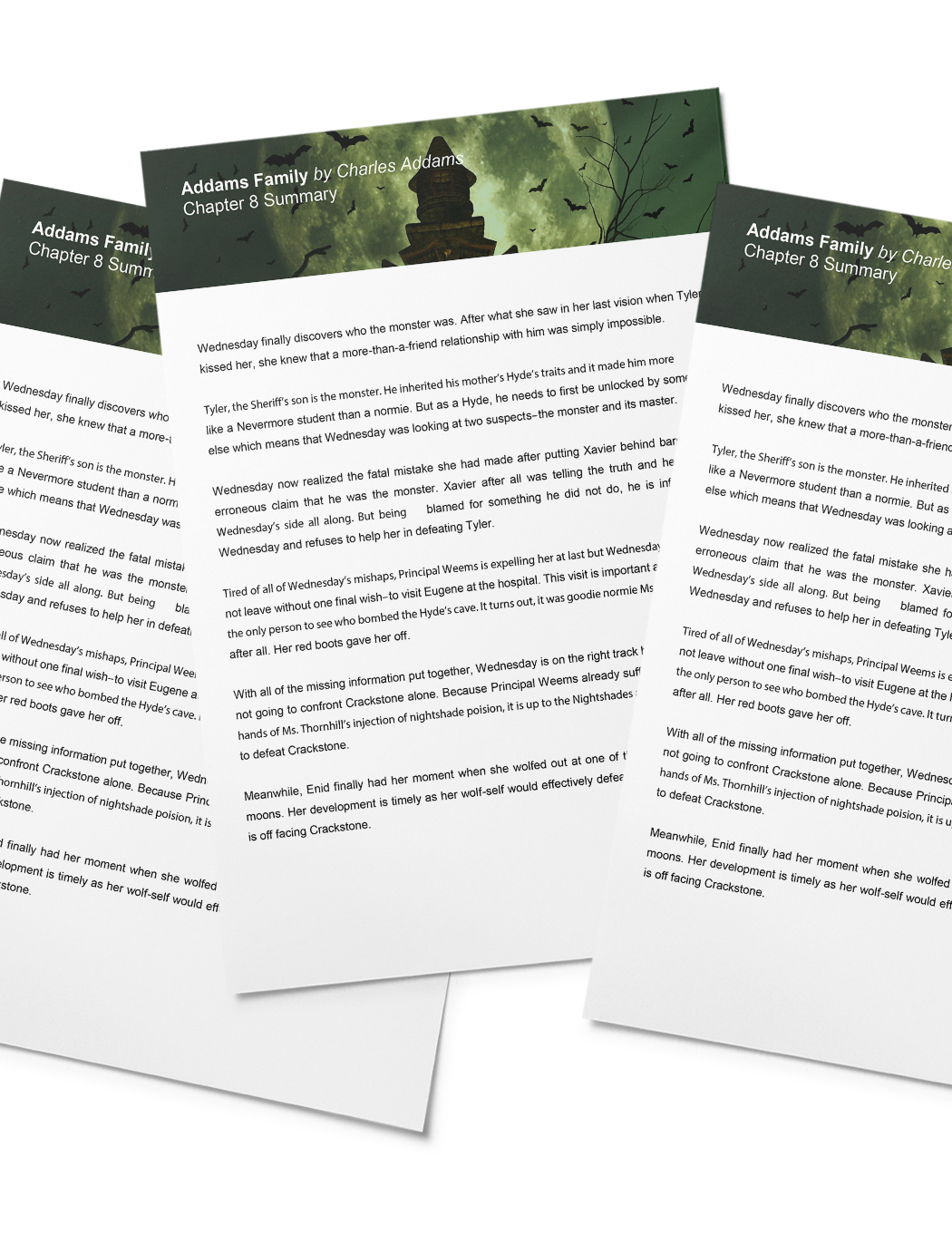 Chapter Summary Template Download In Word Google Docs Template