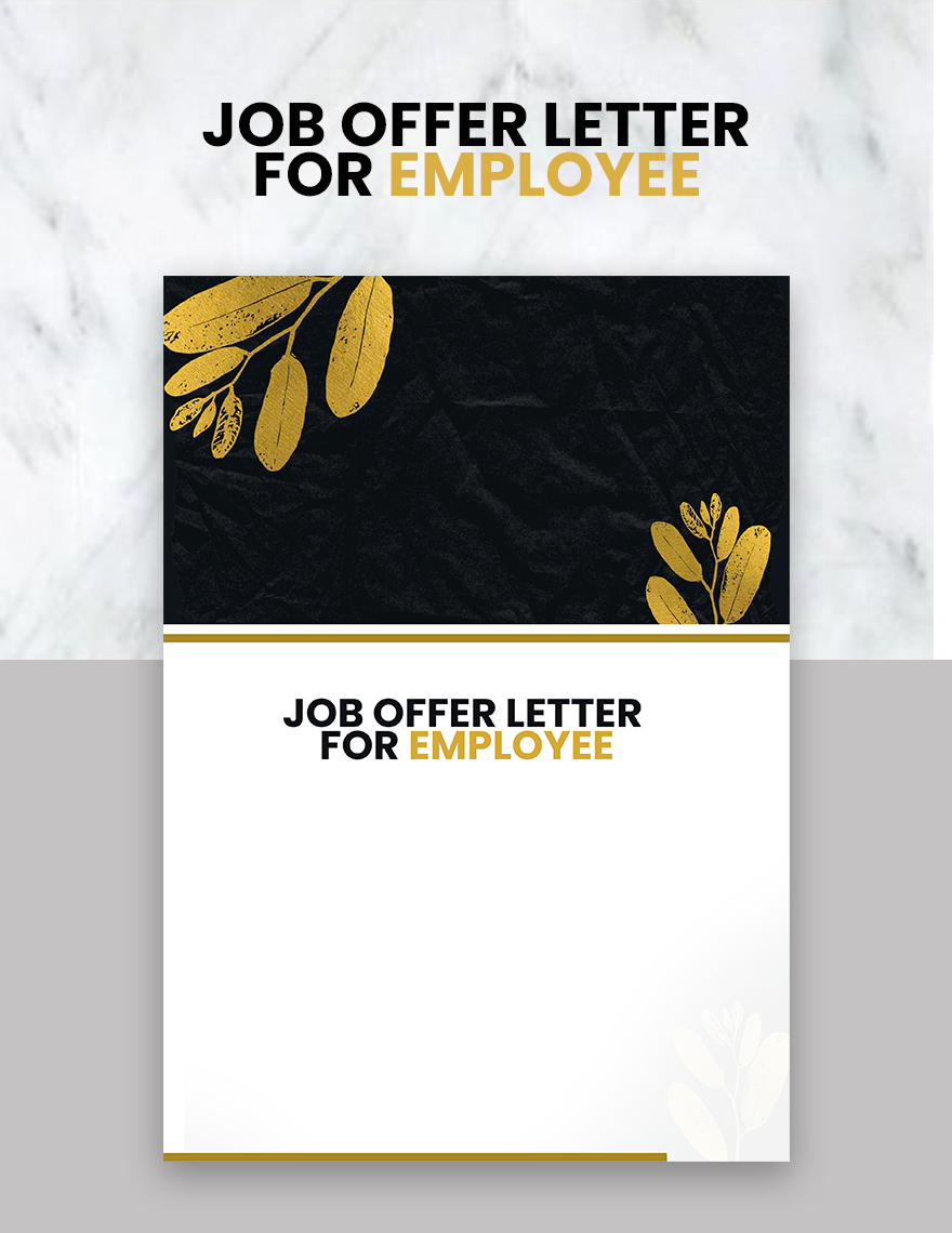 Free Developer Job Offer Letter - Google Docs, Word, Apple Pages, PDF ...