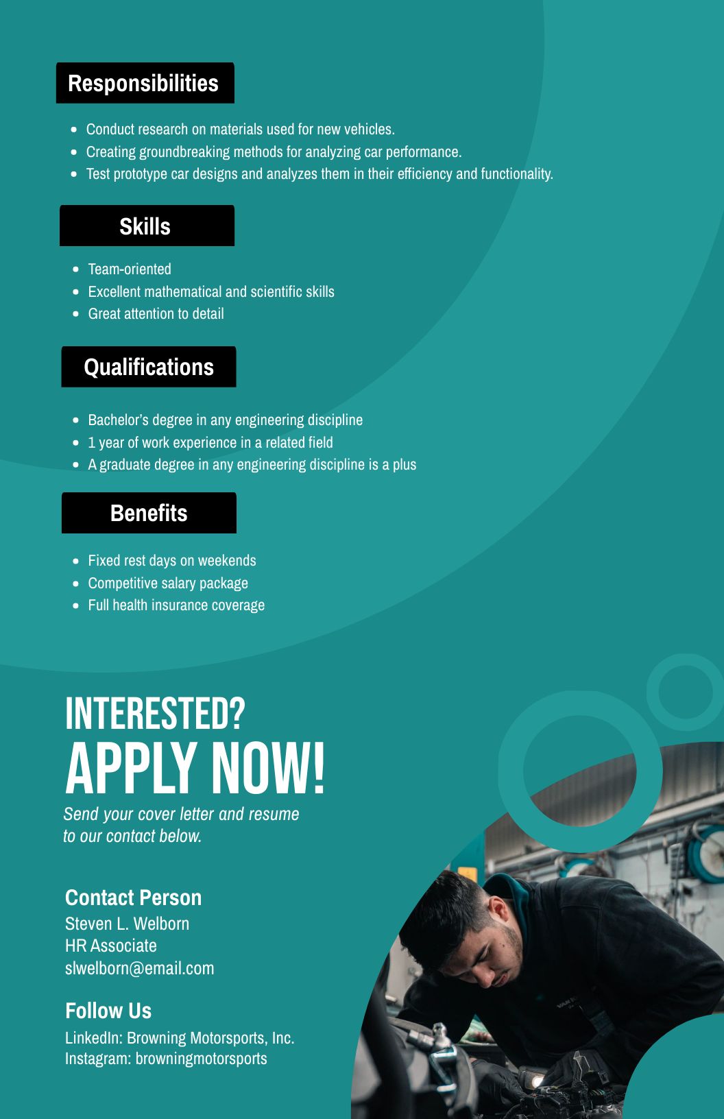 Vacancy Template In Illustrator Word PSD Download Template