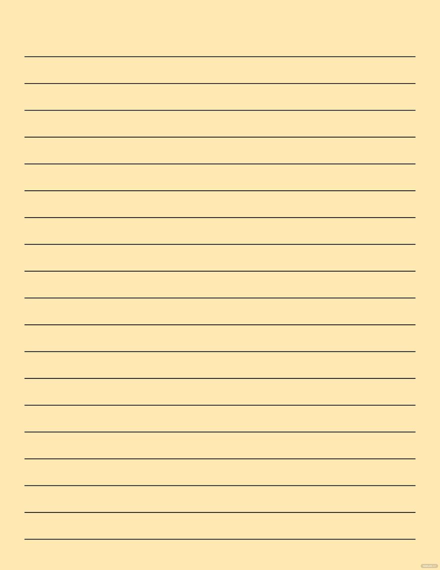 Free Free Simple Notebook Paper Template Google Docs Illustrator 