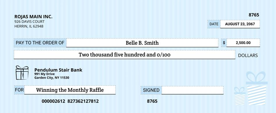 FREE Cheque Template Download In Word Google Docs Illustrator 