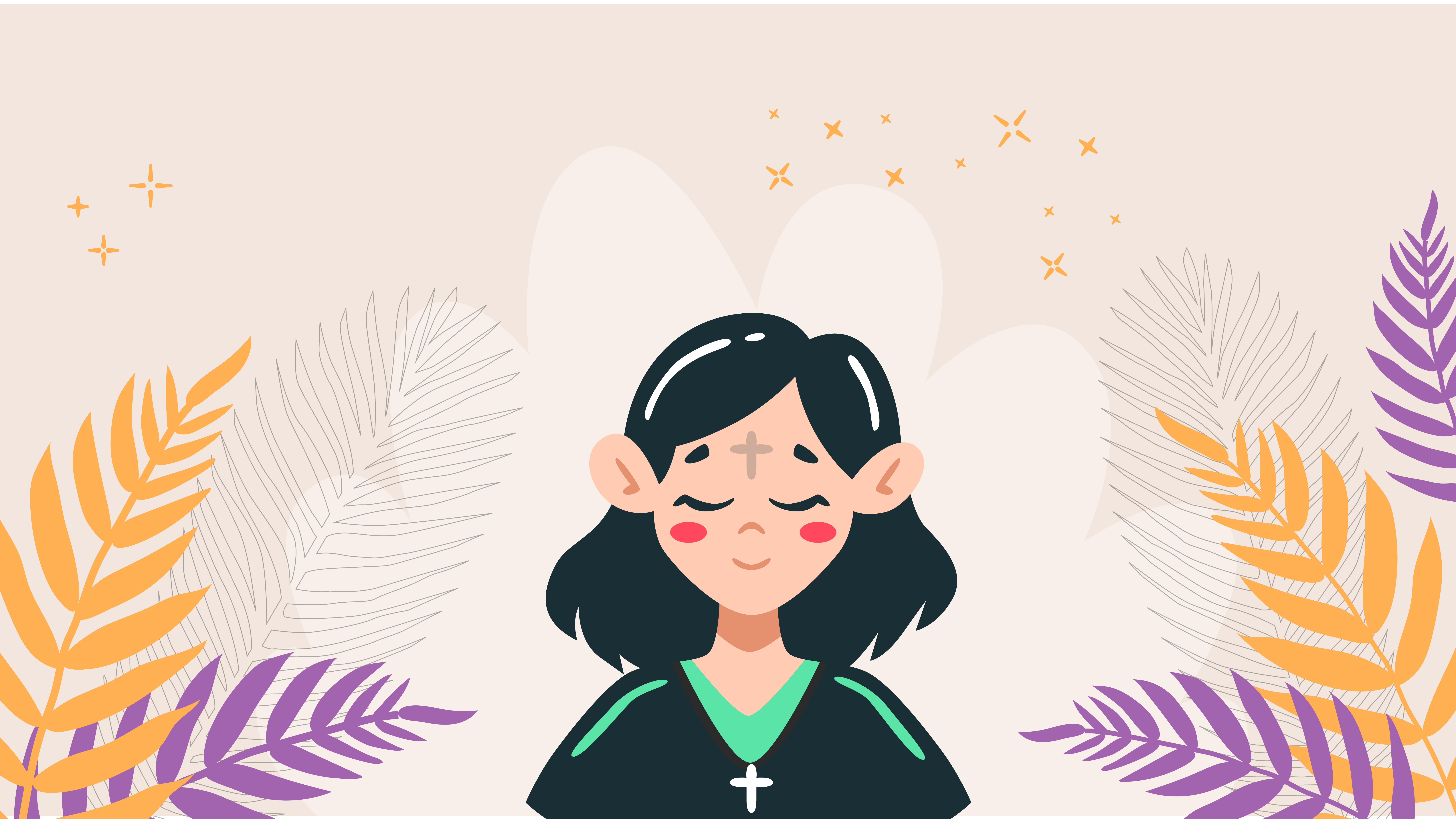 Ash Wednesday Background Template - Edit Online & Download Example ...