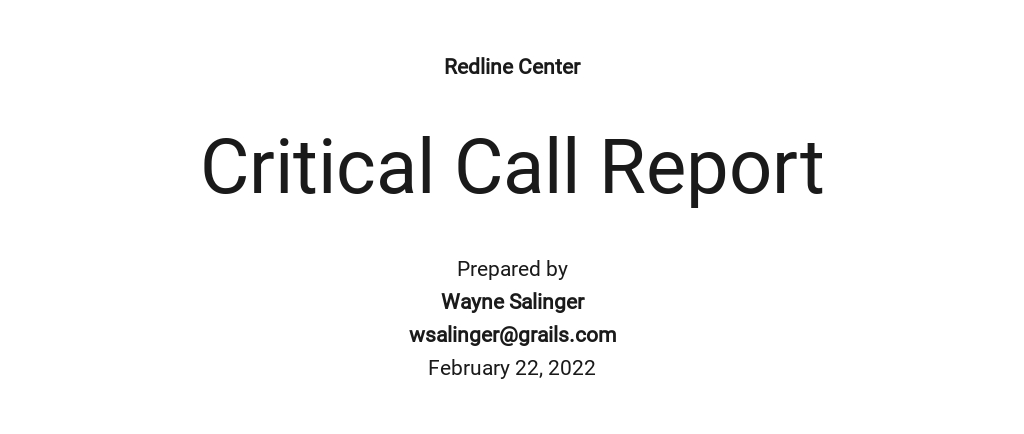 FREE Call Report Template - PDF | Word (DOC) | Apple (MAC) Pages