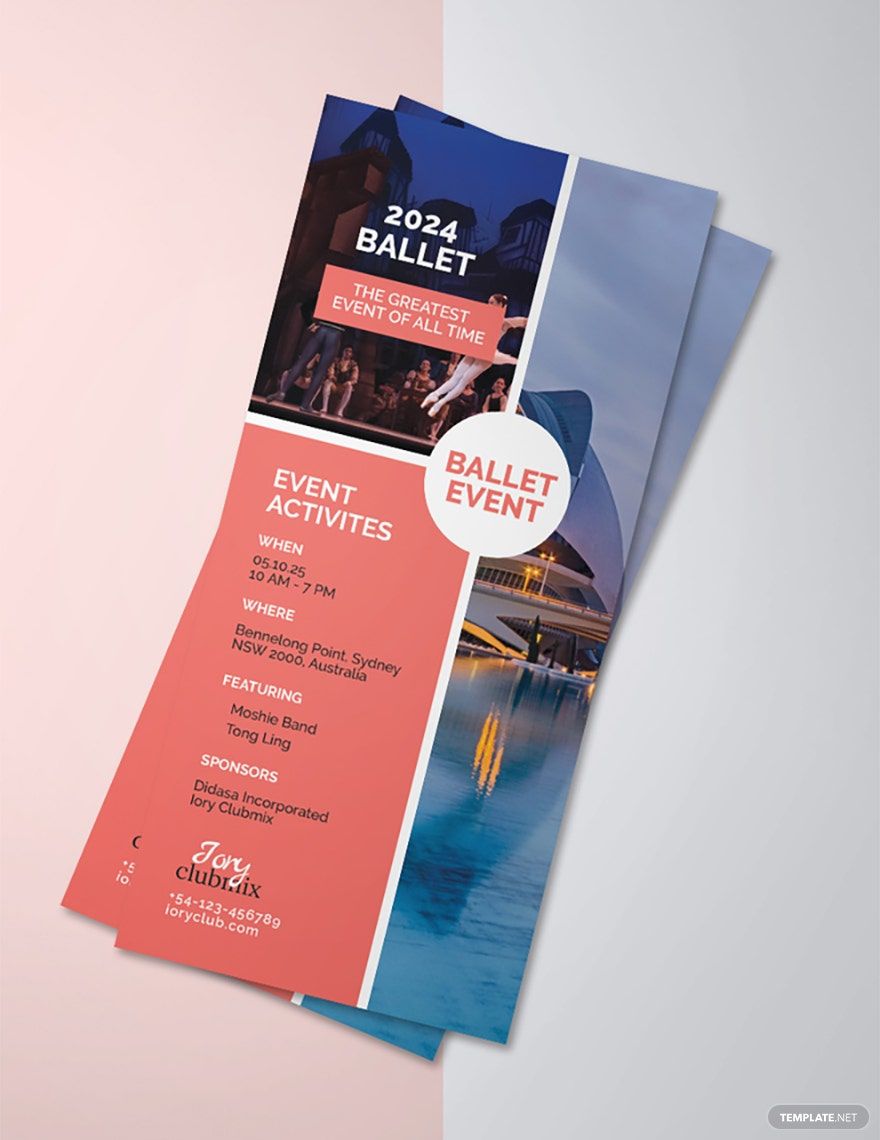 Travel & Tourism Rack Card Template - Word | Template.net