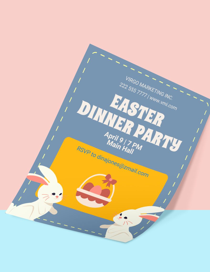 Easter Border Clipart Template - Edit Online & Download Example ...