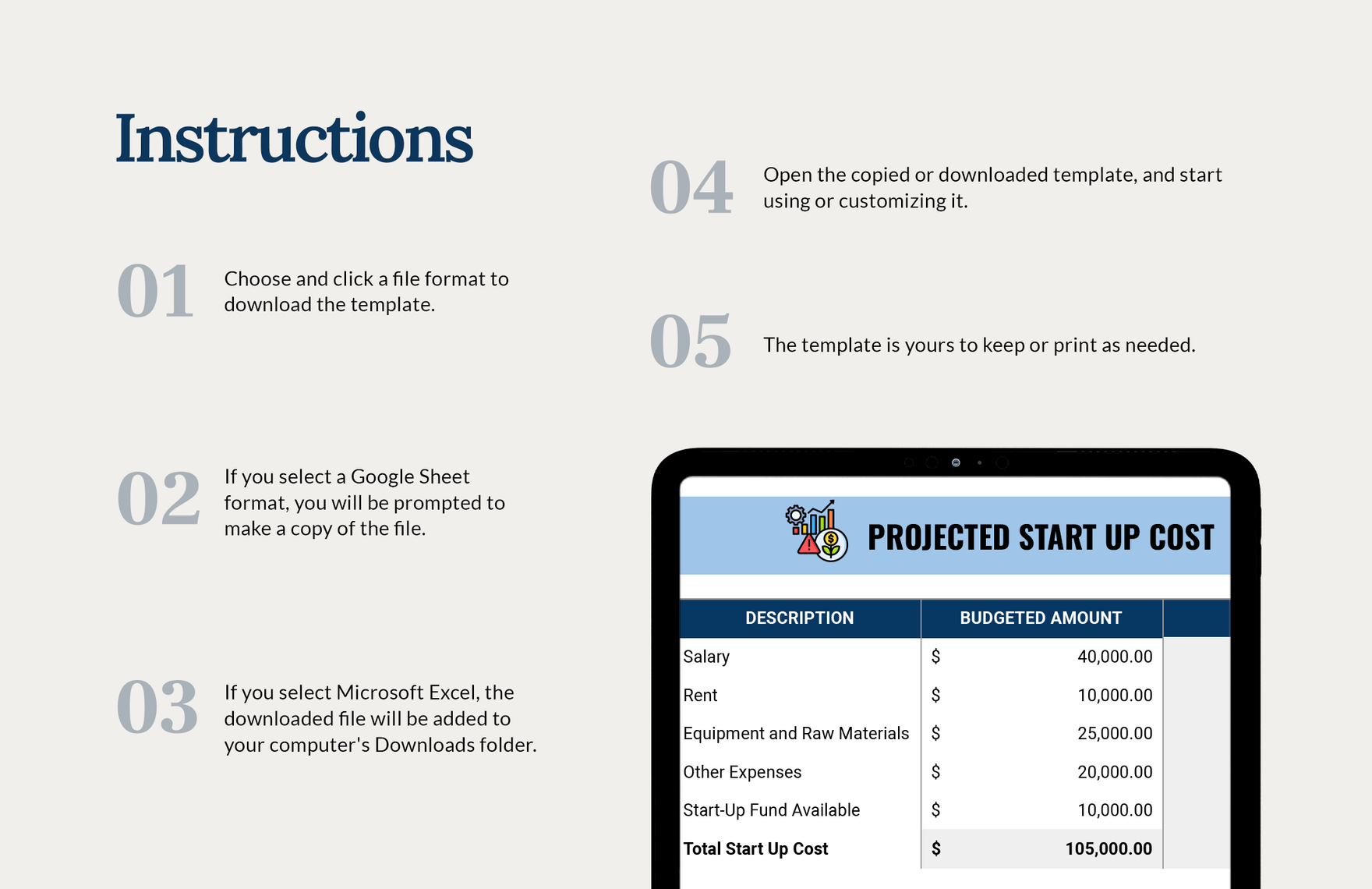 Accounting Plan Template in Pages, Word, Google Docs, Excel, Google ...
