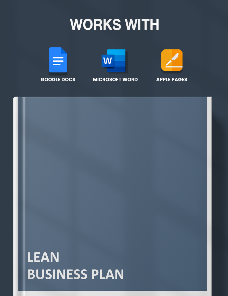 Lean Business Plan Template - Google Docs, Word, Apple Pages | Template.net