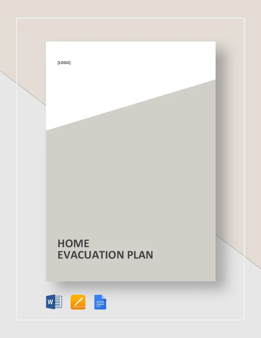 FREE Evacuation Plan Word Template Download Template