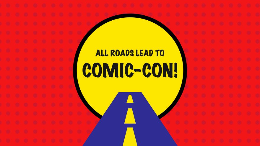 Comic-Con Quote Vector Template - Edit Online & Download Example ...
