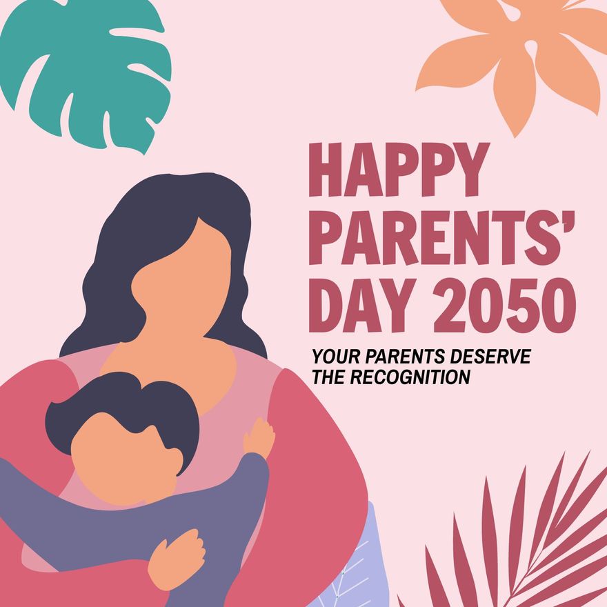 Parents' Day Banner Template - Edit Online & Download Example ...