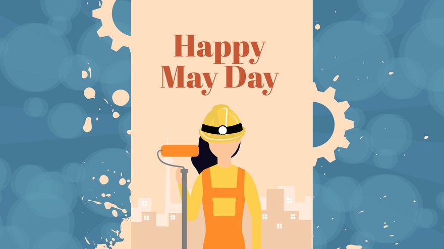 May Day Background Template - Edit Online & Download Example | Template.net