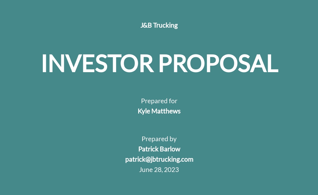 Research Grant Proposal Template