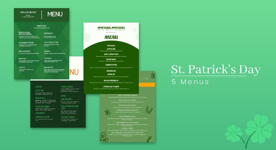 Free St. Patrick's Day Bundle - EPS, Illustrator, JPG, PNG, PDF, SVG ...