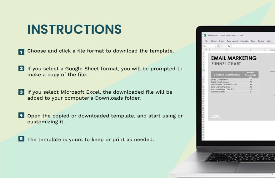 Email Marketing Funnel Chart - Google Sheets, Excel | Template.net