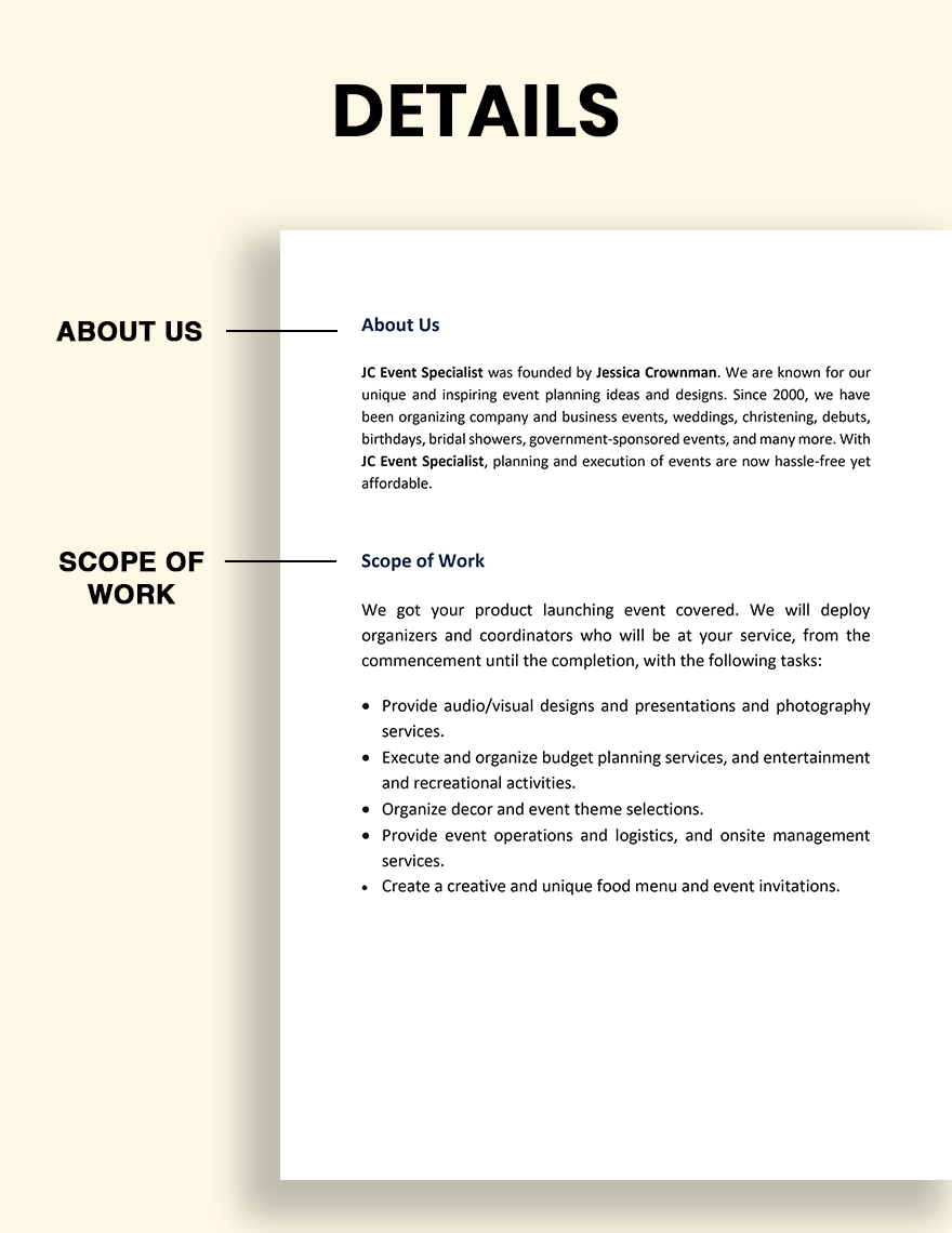 Event Planning Proposal Template - Download in Word, Google Docs, Apple ...