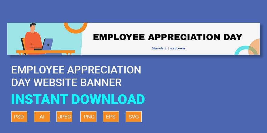 Free Employee Appreciation Day Banner Template - Edit Online & Download ...