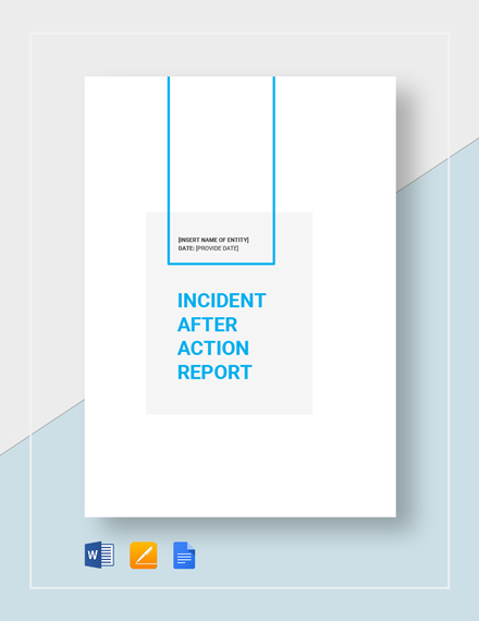 15+ After Action Report Templates - Free Word, PDF, Google Docs, Apple ...