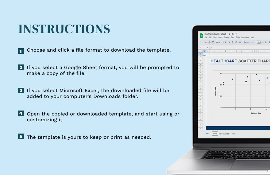 Healthcare Scatter Chart - Google Sheets, Excel | Template.net Healthcare Scatter Chart - Google Sheets, Excel | Template.net