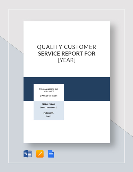 19+ Service Report Templates - Free Sample, Example Format Download PDF ...