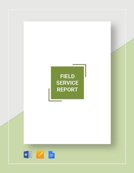 19+ Service Report Templates - Free Sample, Example Format Download PDF ...