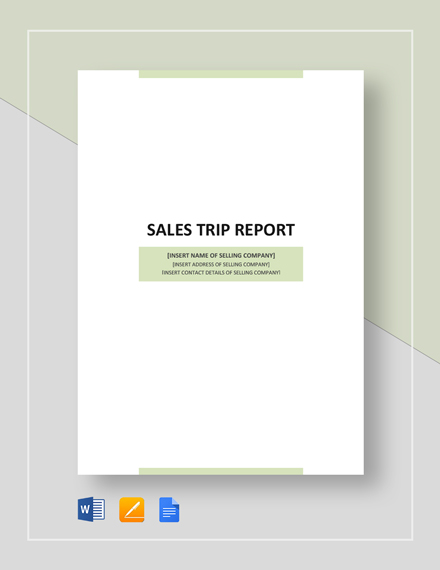18+ Business Trip Report Templates - Word, PDF
