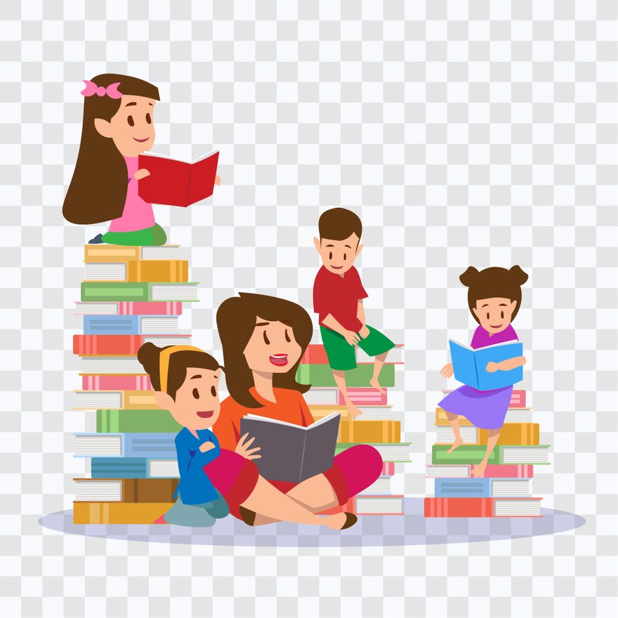 Free Children Clipart - EPS, Illustrator, JPG, PSD, PNG, SVG | Template.net