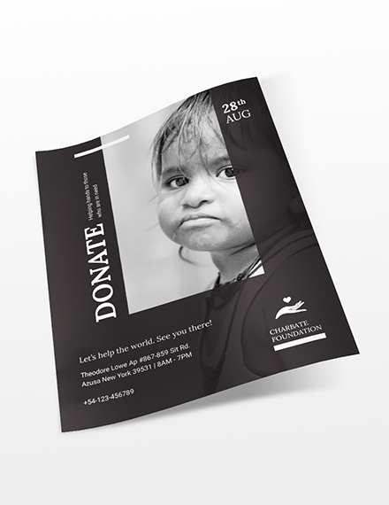 Free Black And White Flyer Template Google Docs Illustrator 