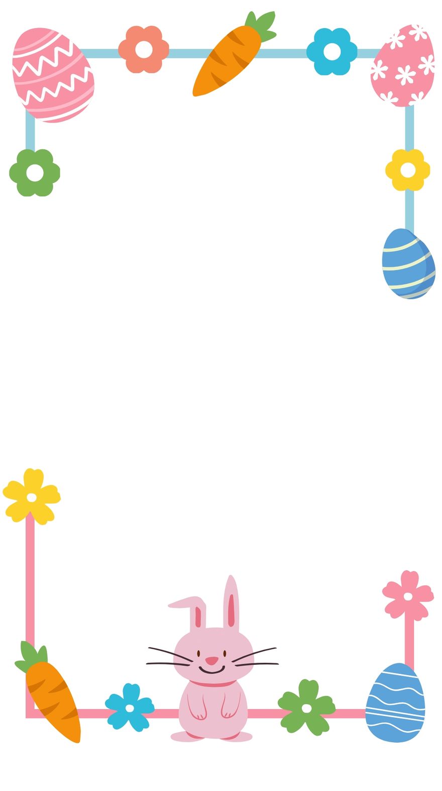 Easter Border Vector - EPS, Illustrator, JPG, PSD, PNG, SVG | Template.net