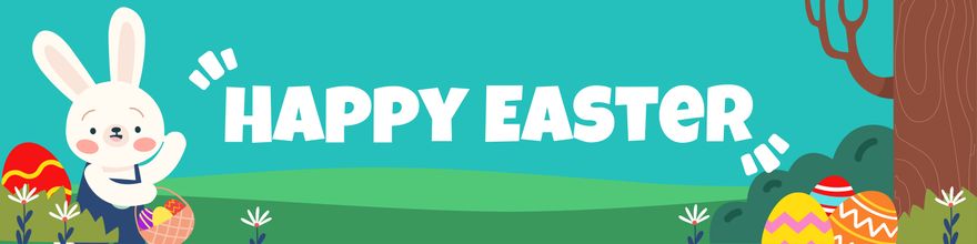Free Easter Banner Template - EPS, Illustrator, JPG, PSD, PNG, SVG ...