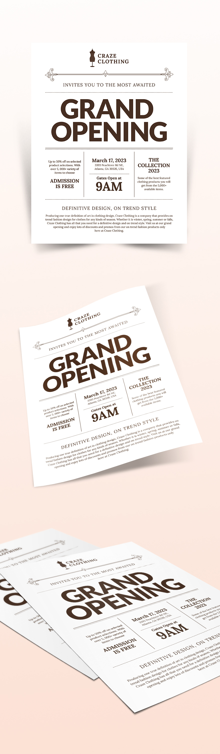 Free Optical Store Flyer Template - Illustrator, PSD | Template.net