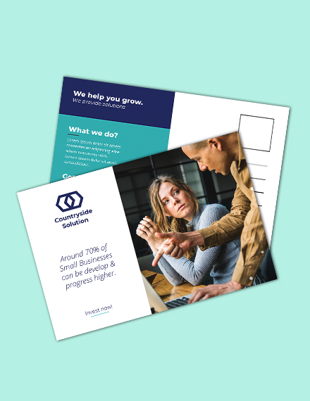 Free Education Postcard Template