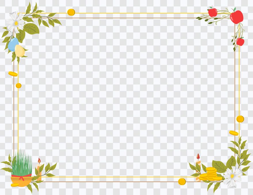 Holy Week Border Template - Edit Online & Download Example | Template.net