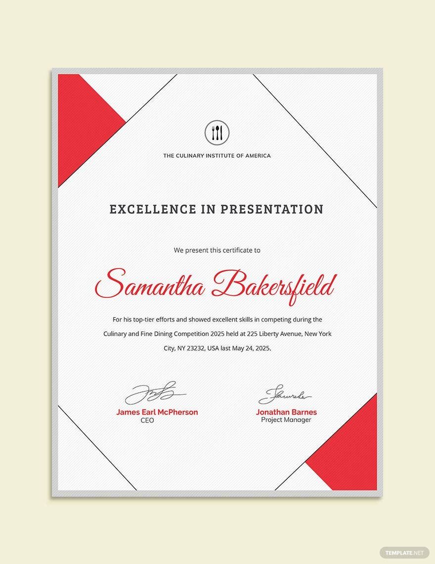 Excellence Award Certificate Template Download In Word Google Docs 