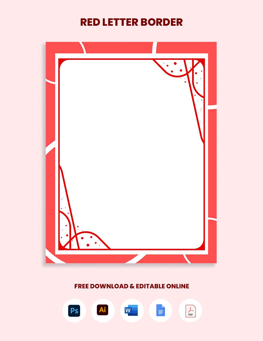 Border Templates For Google Docs