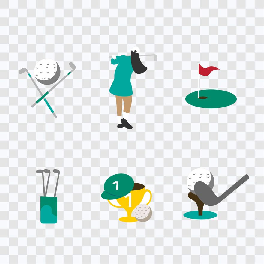 Free Golf Symbols - EPS, Illustrator, JPG, PSD, PNG, SVG | Template.net