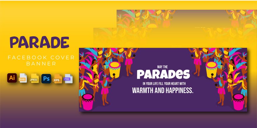 Free Parade Banner Download In Illustrator PSD EPS SVG PNG JPEG 