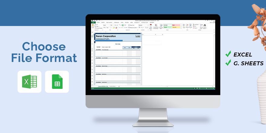 Free Blank Ledger Template - Google Sheets, Excel | Template.net