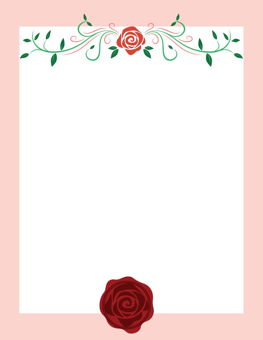 Free Wishes Letter Background Google Docs Illustrator Word PSD PDF Template