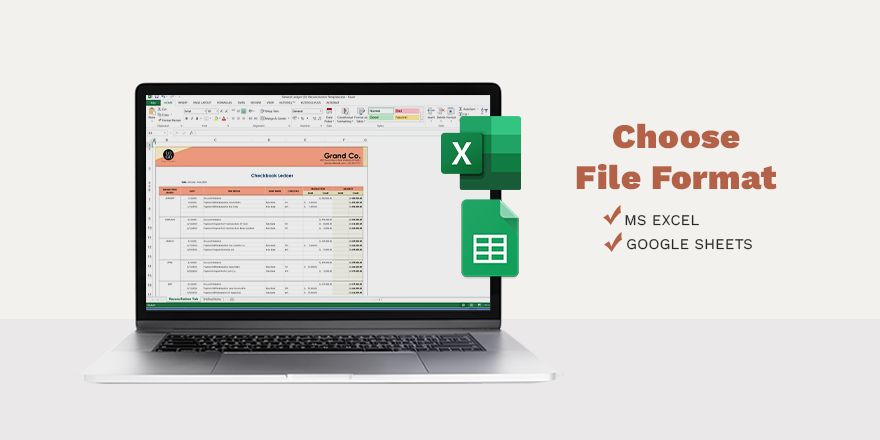 Checkbook Ledger Template - Google Sheets, Excel | Template.net