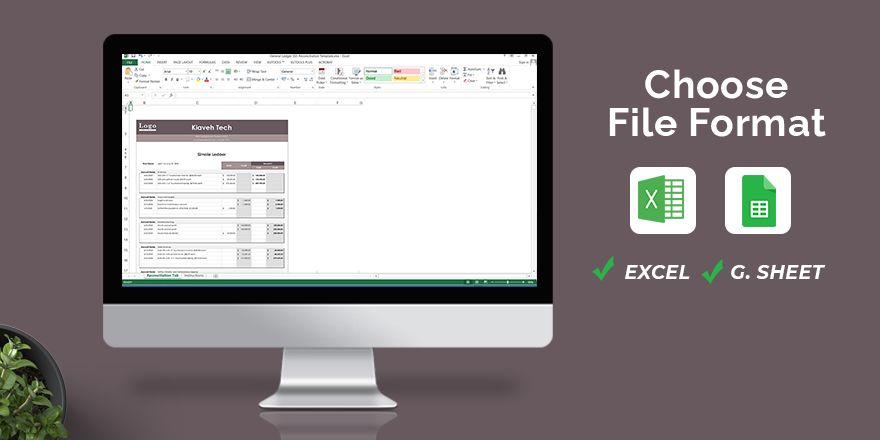 Simple Ledger Templates - Google Sheets, Excel | Template.net