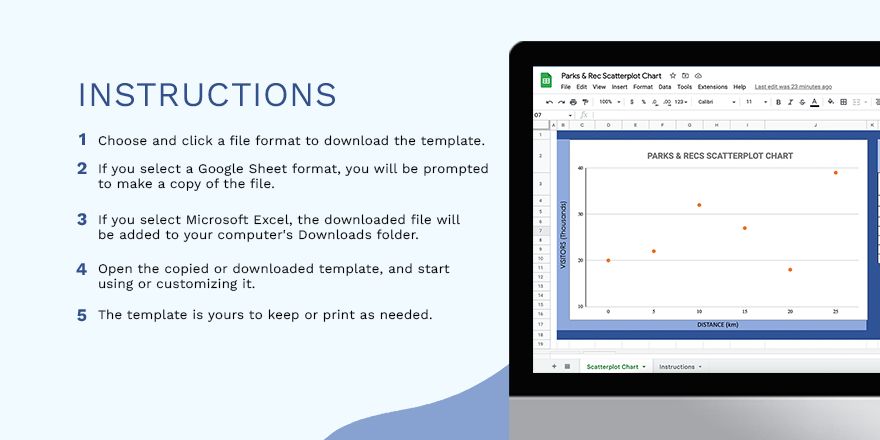 Free Parks & Rec Scatterplot Chart - Google Sheets, Excel | Template.net