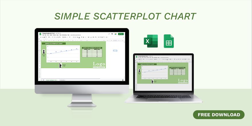 Free Simple Scatterplot Chart - Google Sheets, Excel | Template.net Free Simple Scatterplot Chart - Google Sheets, Excel | Template.net