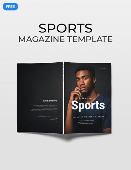 Baseball Magazine Template - Edit Online & Download Example | Template.net
