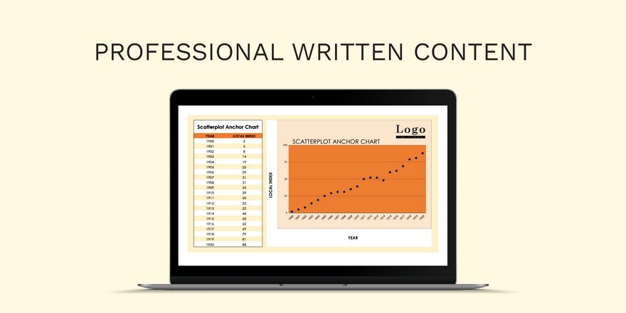 Scatterplot Anchor Chart - Adobe XD, Google Sheets, Excel | Template.net