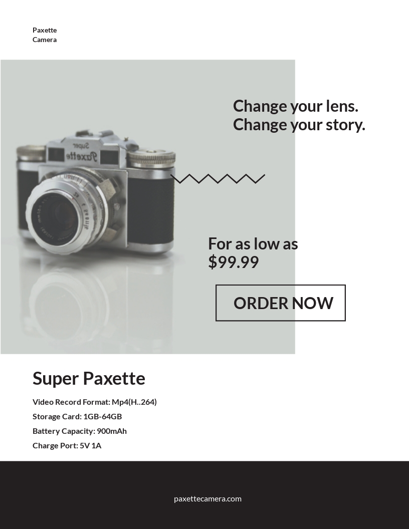 Product Flyer Template