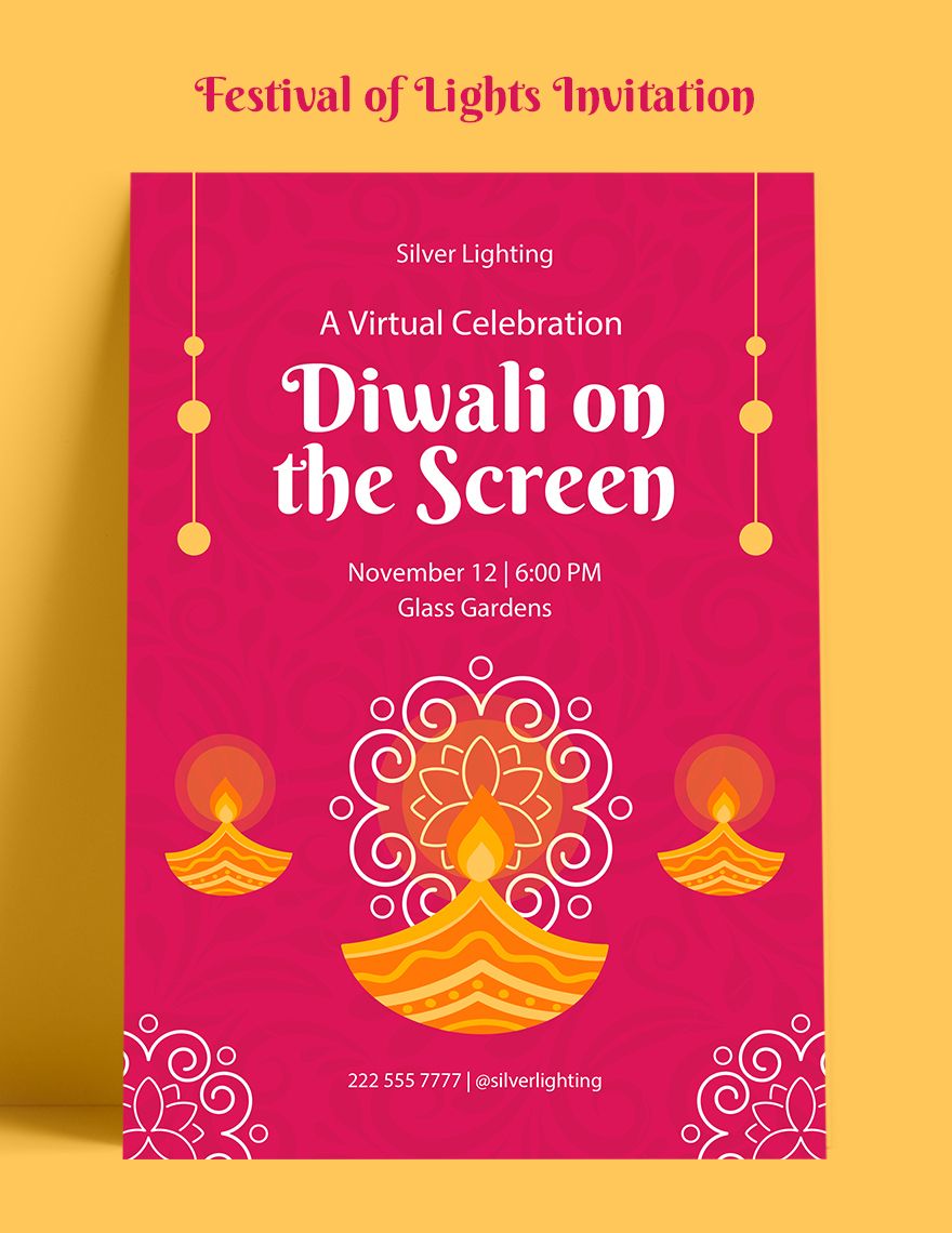 Festival Invitation Templates In Google Docs FREE Download Template