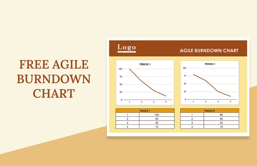 Free Free Agile Burndown Chart Google Sheets Excel Template